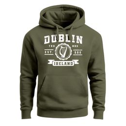 Neverless Sweatshirt 'Dublin Irish' Herren Gr&ouml;&szlig;e L gr&uuml;n