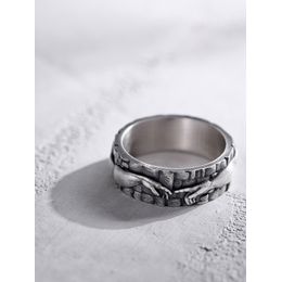 Reytel Ring 'THE CREATION OF ADAM' Herren Gr&ouml;&szlig;e 71 silber