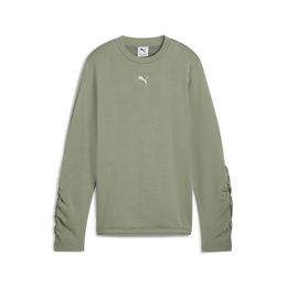Puma Sweatshirt 'Bowtique' M&auml;dchen Gr&ouml;&szlig;e 176 oliv