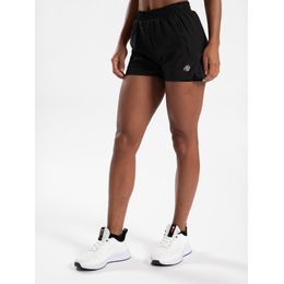 Gorilla Wear Sporthose 'Katy' Damen Gr&ouml;&szlig;e S schwarz / wei&szlig;
