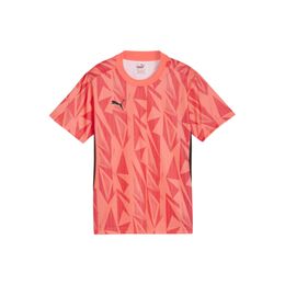 Puma Funktionsshirt Jungen Gr&ouml;&szlig;e 176 rot / melone / schwarz