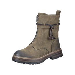 Rieker Stiefelette Damen Gr&ouml;&szlig;e 43 gr&uuml;n Winterschuhe