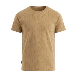 Ombre T-Shirt Herren Gr&ouml;&szlig;e L dunkelgelb