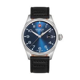 SWISS MILITARY HANOWA Uhr 'Thunderbolt' Herren Gr&ouml;&szlig;e One Size blau / schwarz