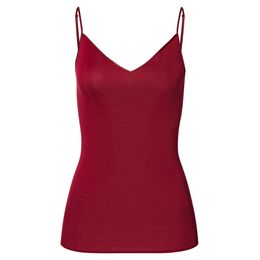 Hanro Unterhemd 'Cotton Seamless' Damen Gr&ouml;&szlig;e M rot