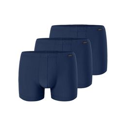 Schiesser Boxershorts 'Pure Micro' Herren Gr&ouml;&szlig;e XL dunkelblau
