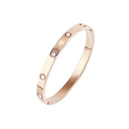 Rougemont Jewellery Armband 'Eleganter Damen Armreif 18cm' Damen Gr&ouml;&szlig;e 18.5 cm rosegold