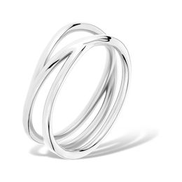 Liebeskind Berlin Ring Damen Gr&ouml;&szlig;e 56 silber