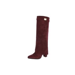 Ital-Design Stiefel Damen Gr&ouml;&szlig;e 36 weinrot Winterschuhe