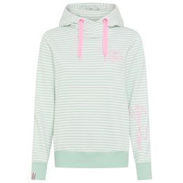 Kangaroos Sweatshirt Damen Gr&ouml;&szlig;e XXL hellgr&uuml;n / rosa / wei&szlig;