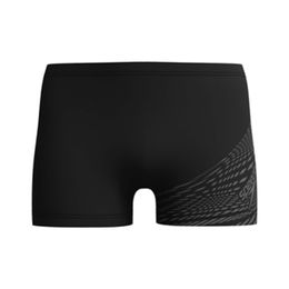 Speedo Sportbadehose Herren Gr&ouml;&szlig;e L/XL hellgrau / schwarz