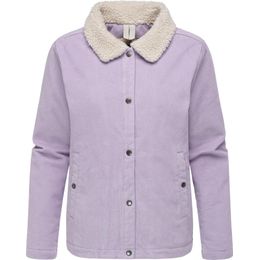 Ragwear Jacke 'Walinea' Damen Gr&ouml;&szlig;e S creme / lavendel