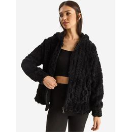 Bianco Lucci Strickjacke Damen Gr&ouml;&szlig;e S schwarz