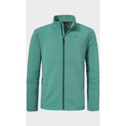 Sch&ouml;ffel Fleecejacke SCH&Ouml;FFEL "CIRC Fleece Jk Style Smue MNS", Herren, Gr. 52, 6405, gr&uuml;n, Oberstoff: 100% Polyester, regular fit, hoch geschlossener Ausschnitt, Jacken Fleecejacke