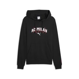 Puma Sportsweatshirt 'AC Milan' Herren Gr&ouml;&szlig;e XS rostbraun / schwarz / wei&szlig;