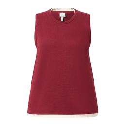 Ulla Popken Top Damen Gr&ouml;&szlig;e XL/XXL merlot