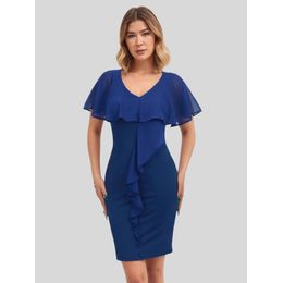 Lapaplus Cocktailkleid Damen Gr&ouml;&szlig;e 36 blau