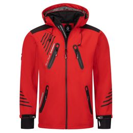 Rock Creek Outdoorjacke Herren Gr&ouml;&szlig;e XL rot / schwarz