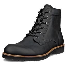 Ecco Schn&uuml;rstiefel Herren Gr&ouml;&szlig;e 42 schwarz