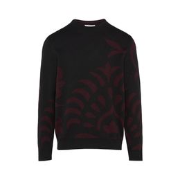 s.Oliver BLACK LABEL Pullover Herren Gr&ouml;&szlig;e XXL bordeaux / schwarz