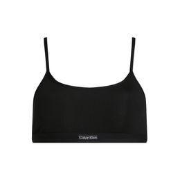 Calvin Klein Swimwear Bikinitop Damen Gr&ouml;&szlig;e 95 schwarz / wei&szlig;