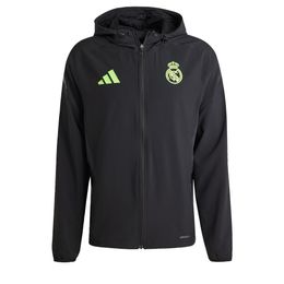 adidas Performance Trainingsjacke 'Real Madrid Tiro 25 Pro' Herren Gr&ouml;&szlig;e XS hellgr&uuml;n / schwarz