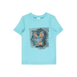 s.Oliver T-Shirt Jungen Gr&ouml;&szlig;e 128 aqua / grau / orange / schwarz