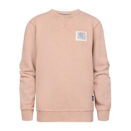 PETROL INDUSTRIES Sweatshirt 'Bahama' Jungen Gr&ouml;&szlig;e 116 beige / wei&szlig;