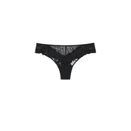 Intimissimi Brazilian Slip 'Pretty Flowers' Damen Gr&ouml;&szlig;e S schwarz