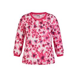 Rabe Bluse Damen Gr&ouml;&szlig;e M marine / magenta / ros&eacute; / puder