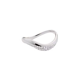 Rougemont Jewellery Ring 'Exquisiter Damen Ring im Wellen Design 925 Sterling Silber' Damen Gr&ouml;&szlig;e 54 silber