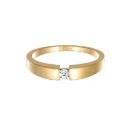 Elli DIAMONDS Ring Damen Gr&ouml;&szlig;e 56 gold / transparent