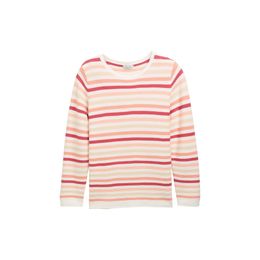 Tom Tailor Women + Pullover Damen Gr&ouml;&szlig;e 7XL apricot / lachs / kirschrot / wei&szlig;