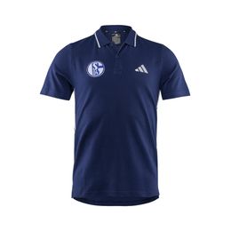 adidas Performance Funktionsshirt 'FC Schalke 04' Herren Gr&ouml;&szlig;e S blau / wei&szlig;
