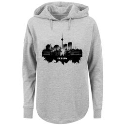 F4NT4STIC Sweatshirt 'Cities Collection - Berlin skyline' Damen Gr&ouml;&szlig;e XL grau / schwarz