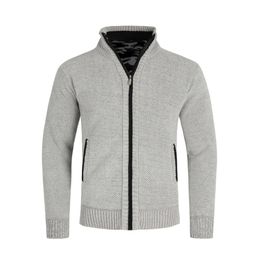 YOUTHUP Strickjacke Herren Gr&ouml;&szlig;e 4XL hellgrau