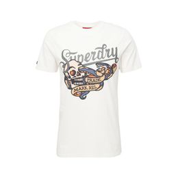 Superdry & Co T-Shirt Herren Gr&ouml;&szlig;e XL beige / marine / schwarz / offwhite
