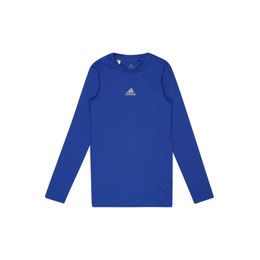 adidas Performance Sportshirt 'Techfit' Jungen Gr&ouml;&szlig;e 152 kobaltblau / wei&szlig;