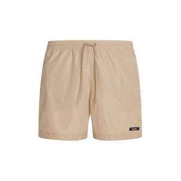 Calvin Klein Swimwear Badeshorts 'Essentials' Herren Gr&ouml;&szlig;e 4XL beige / schwarz