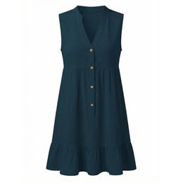 Cupshe Strandkleid 'White-CAA05A4C003CC/Navy-CAA05A4C003UU' Damen Gr&ouml;&szlig;e 38 navy