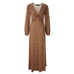 Aniston Casual Kleid Damen Gr&ouml;&szlig;e 38 braun / cappuccino Winterkleid