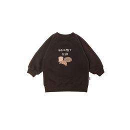 Liliput Sweatshirt 'Gourmet Club' Jungen Gr&ouml;&szlig;e 110/116 dunkelbraun