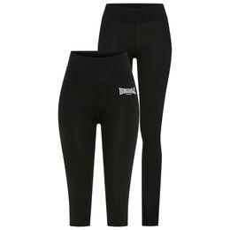 Lonsdale Leggings Herren Gr&ouml;&szlig;e 35/36 schwarz / wei&szlig;