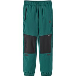 Reima Outdoorhose ' Intona ' Jungen Gr&ouml;&szlig;e 110 petrol / schwarz