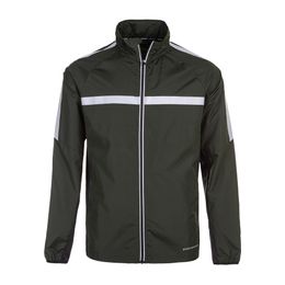 Endurance Sportjacke Herren Gr&ouml;&szlig;e XL silbergrau / dunkelgr&uuml;n / schwarz