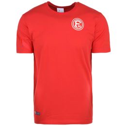 Uhlsport T-Shirt Herren Gr&ouml;&szlig;e XXXL hellrot / wei&szlig;