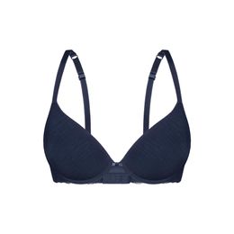 Sassa Mode sassa BH 'Bamboo Jacquard' Damen Gr&ouml;&szlig;e 75 navy