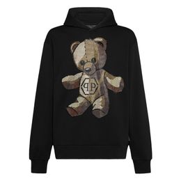 Philipp Plein Sweatshirt 'Teddy' Herren Gr&ouml;&szlig;e XXL braun / schwarz