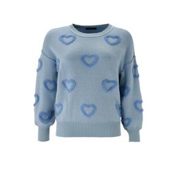 Aniston Pullover Damen Gr&ouml;&szlig;e XXL hellblau