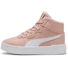 Puma Sneaker 'Carina 3.0 Mid WTR PS' M&auml;dchen Gr&ouml;&szlig;e 31 hellpink / naturwei&szlig;